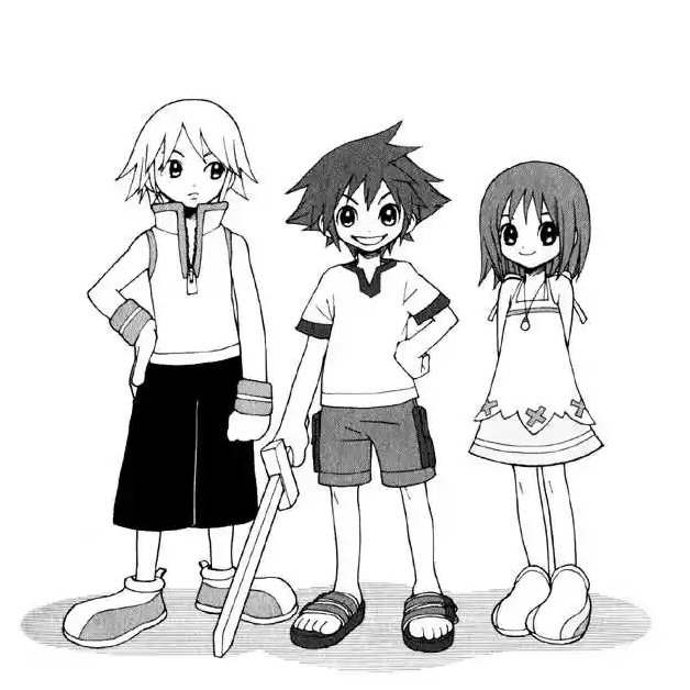 Kingdom Hearts Coloring Pages Riku