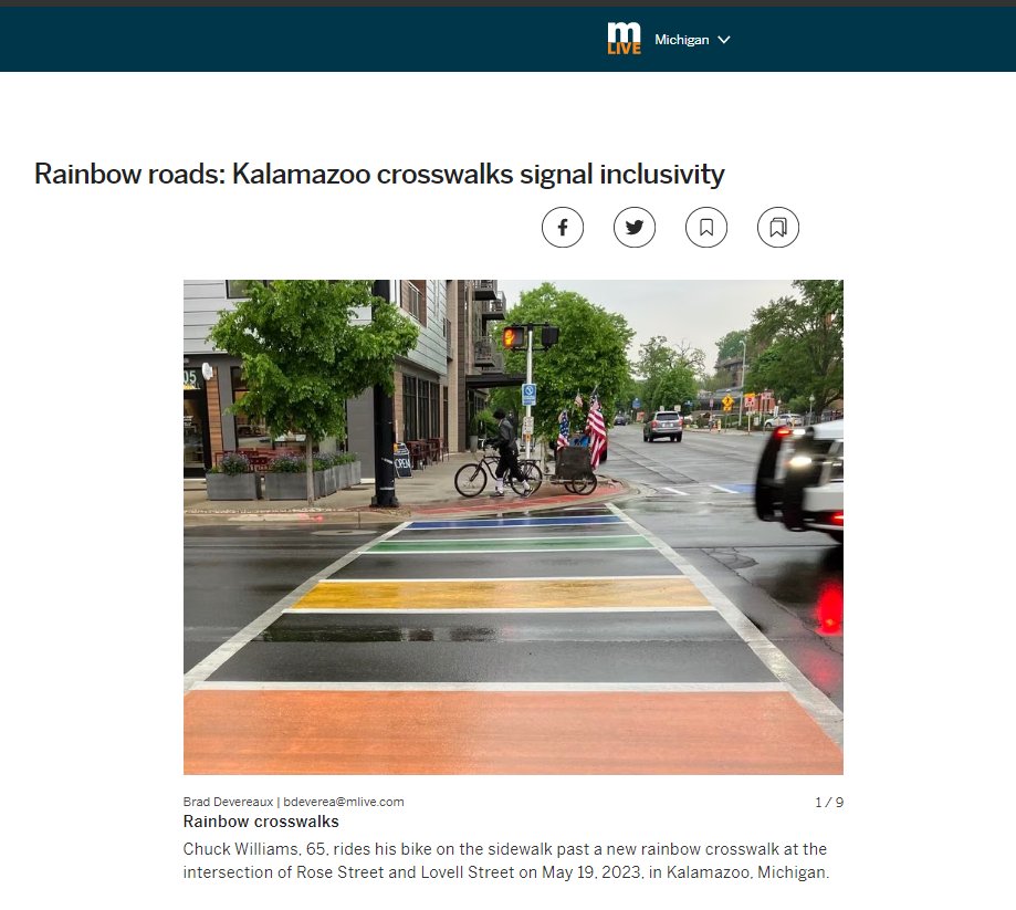 Fenix Ammunition on Twitter: "Meanwhile, your crosswalks are literally being painted over by ...