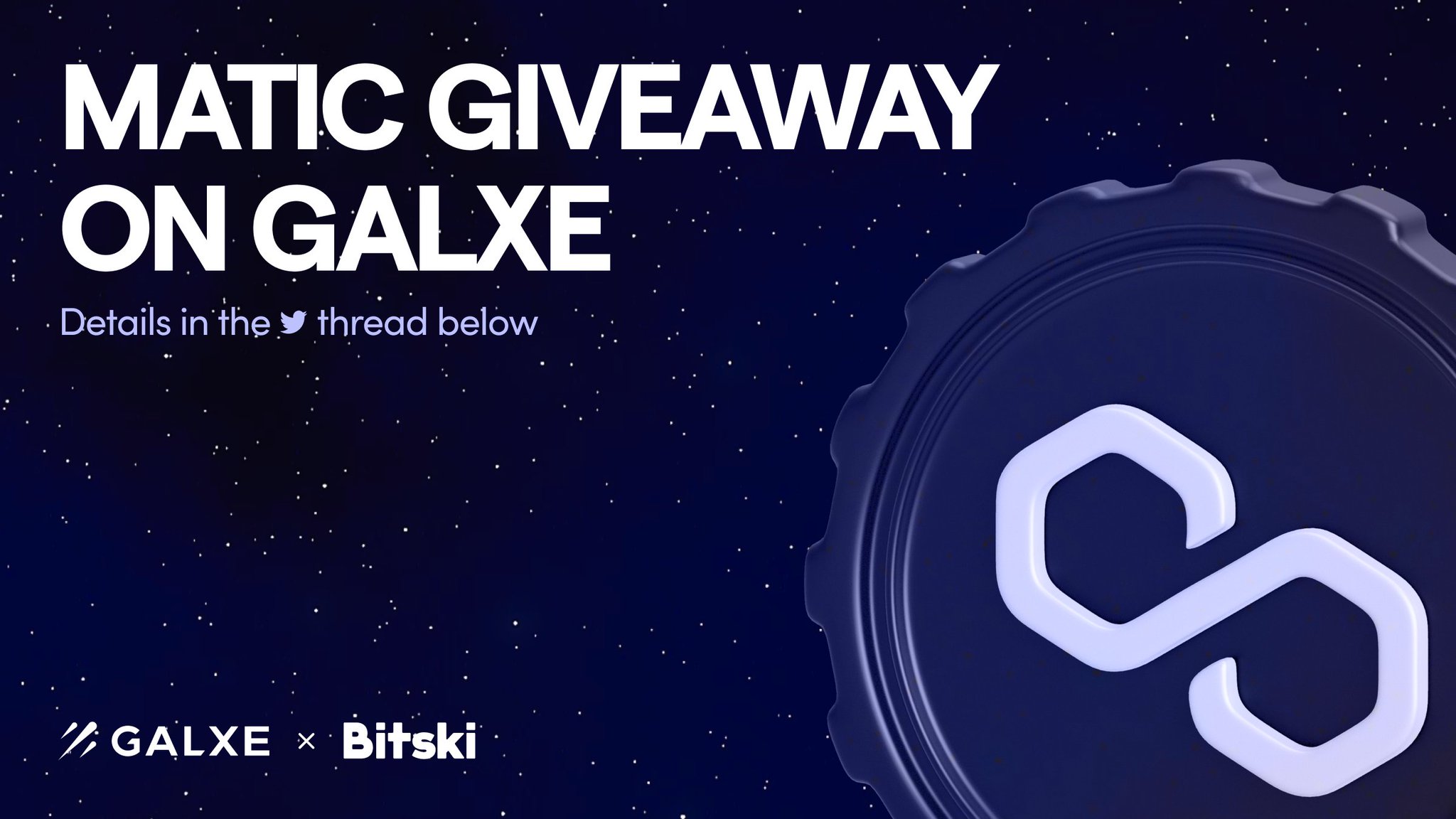 Bitski on Twitter: "Our $MATIC MANIA giveaway is live. Here's how you can win 🤑 : 1️⃣ Log in or ...