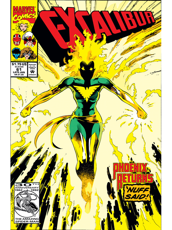 Classic X Men On Twitter Excalibur 61 Cover Dated January 1993