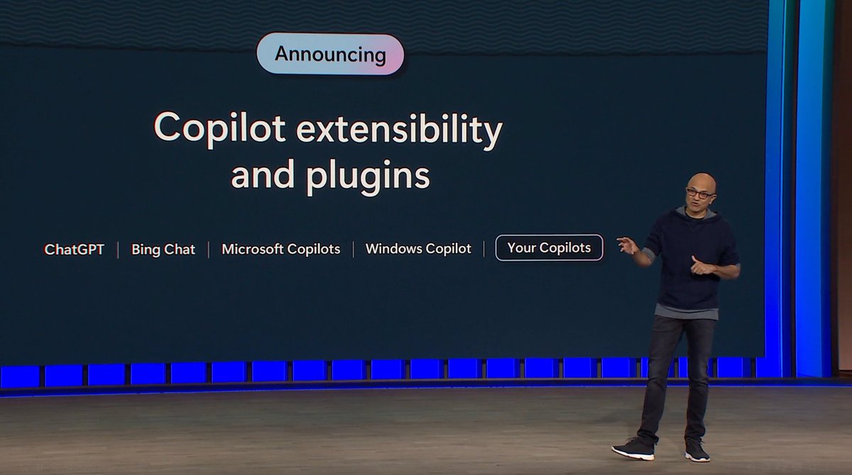indigo on Twitter: "Copilot & Plugins 这是微软为全新的 AI 驱动的软件提供的 Copilot Stack 框架，在这里你可以开发 ChatGPT ...