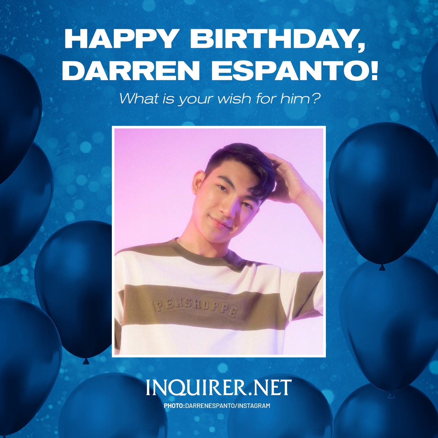 Darren Espanto Birthday