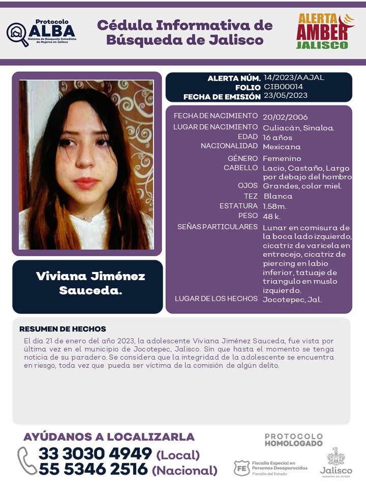 Alerta Amber Jalisco On Twitter Alertaamber Solicita Tu Apoyo Para