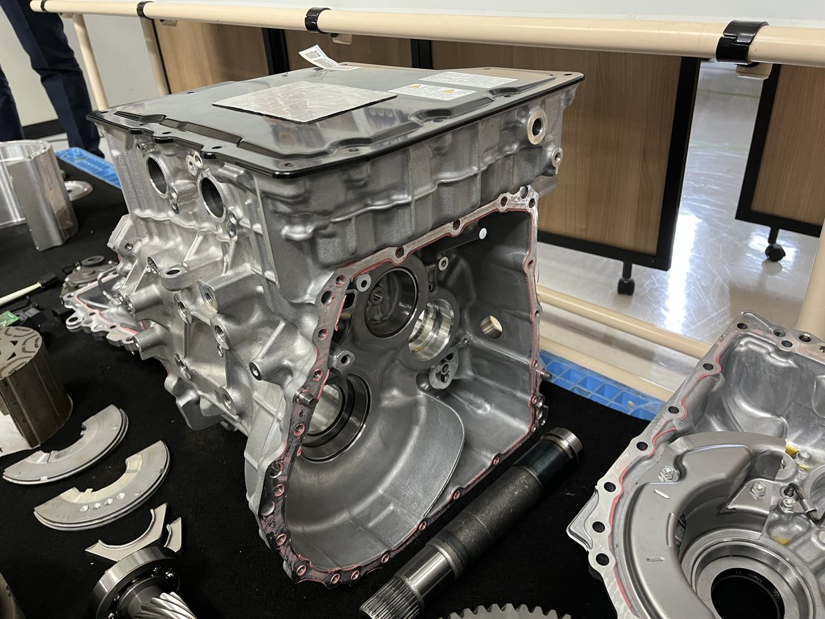 山本 真義 / Masayoshi YAMAMOTO on Twitter: "これから松尾製作所様（@matsuo_chan0401）の分解解析されたbZ4Xのe-Axle情報を共有。 今回 ...