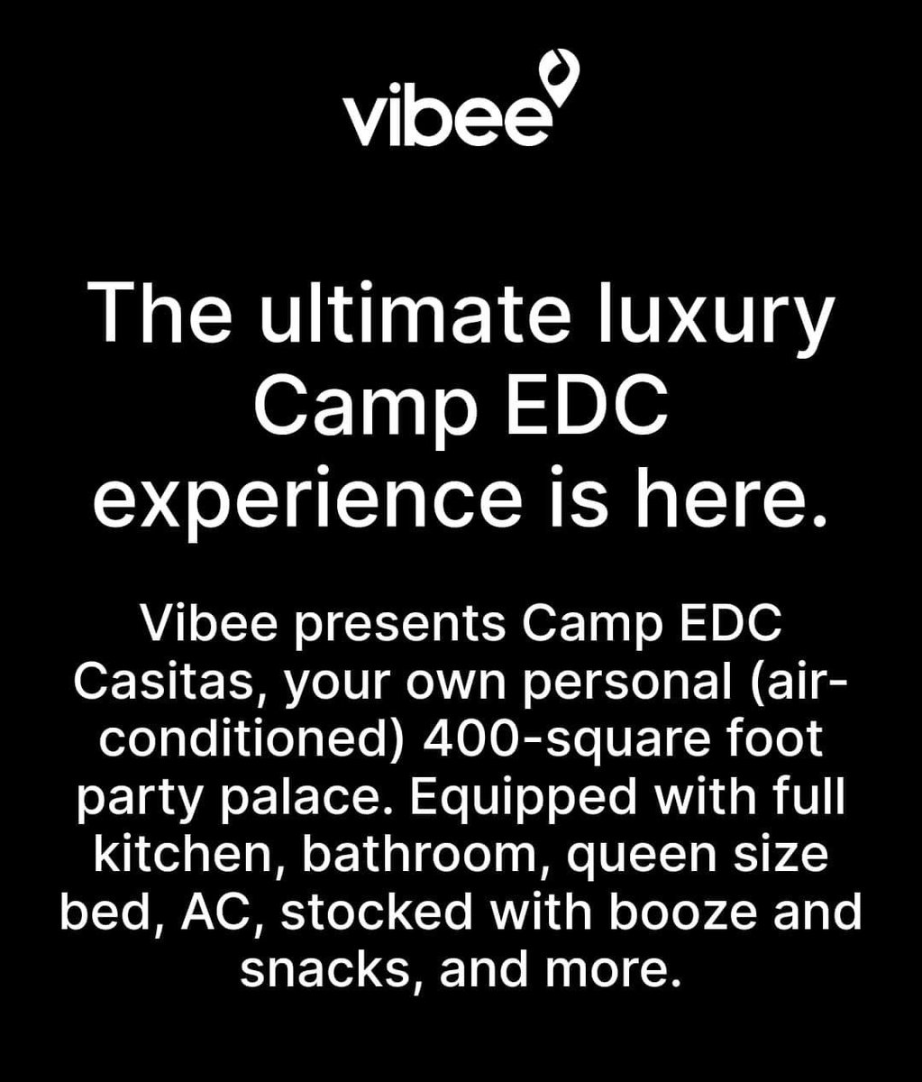 edmtrain on Twitter: "For those of you that are on the fence about camping. Next year, EDC Camp ...