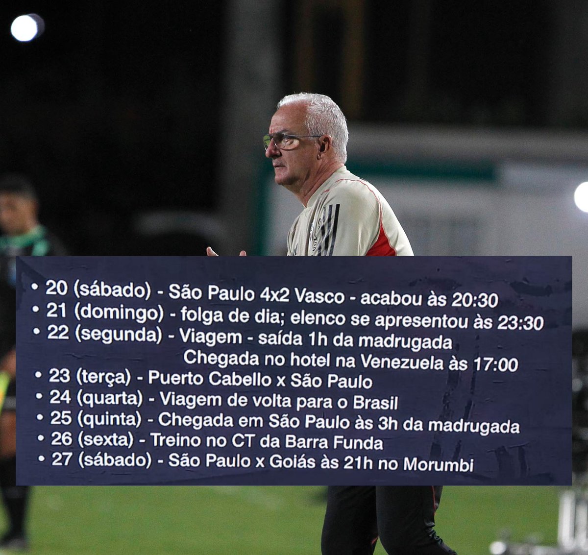 Somos São Paulinos on Twitter: "O calendário do São Paulo na semana. Dorival vai fazendo o time ...