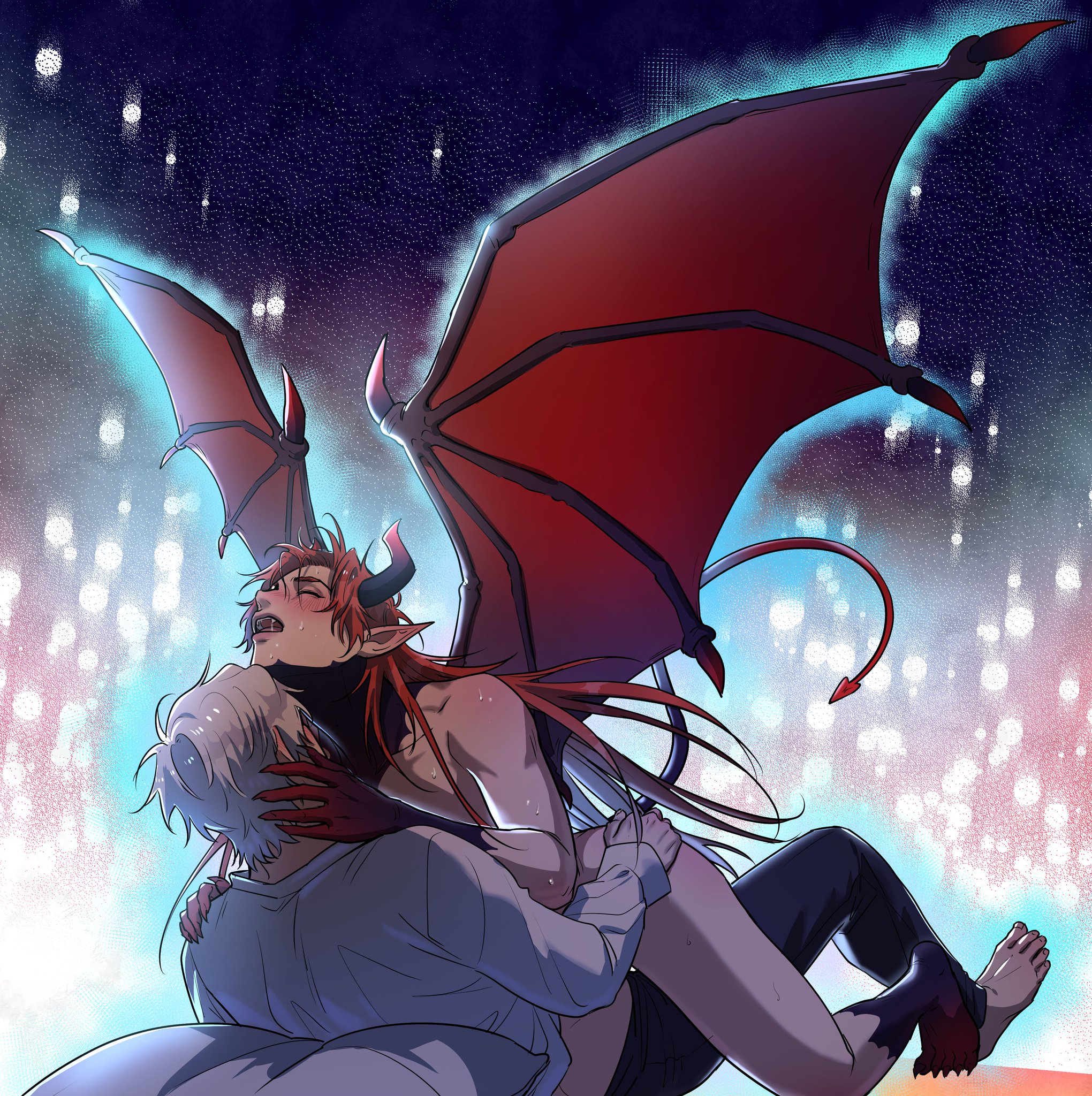 theyaoiarmy on Twitter: "This delicious Priest x Demon AU Mini Comic from "High School Boys ...