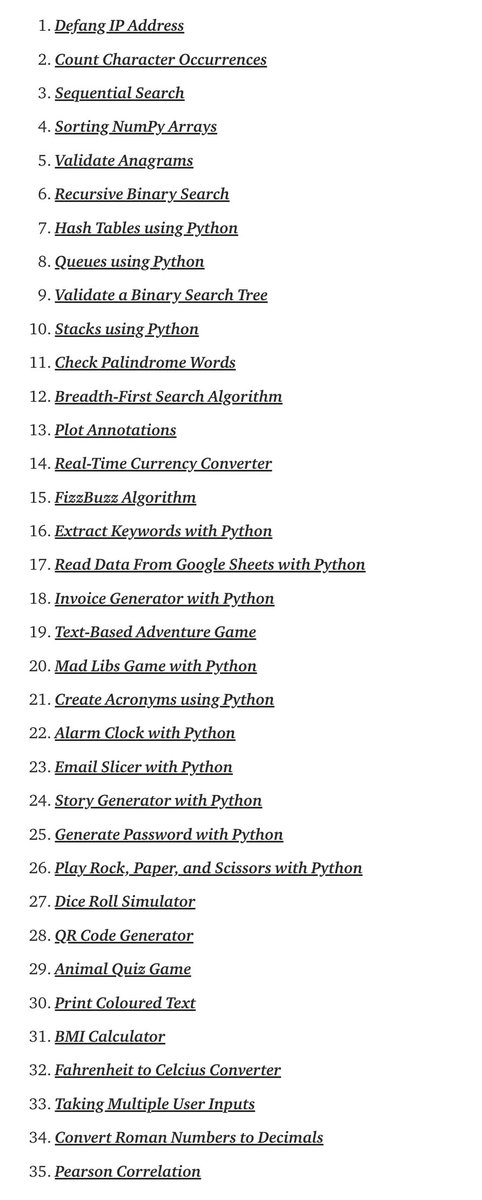 Dr. Ganapathi Pulipaka 🇺🇸 on Twitter: "AI Best: 96 Python Projects. #BigData #Analytics # ...