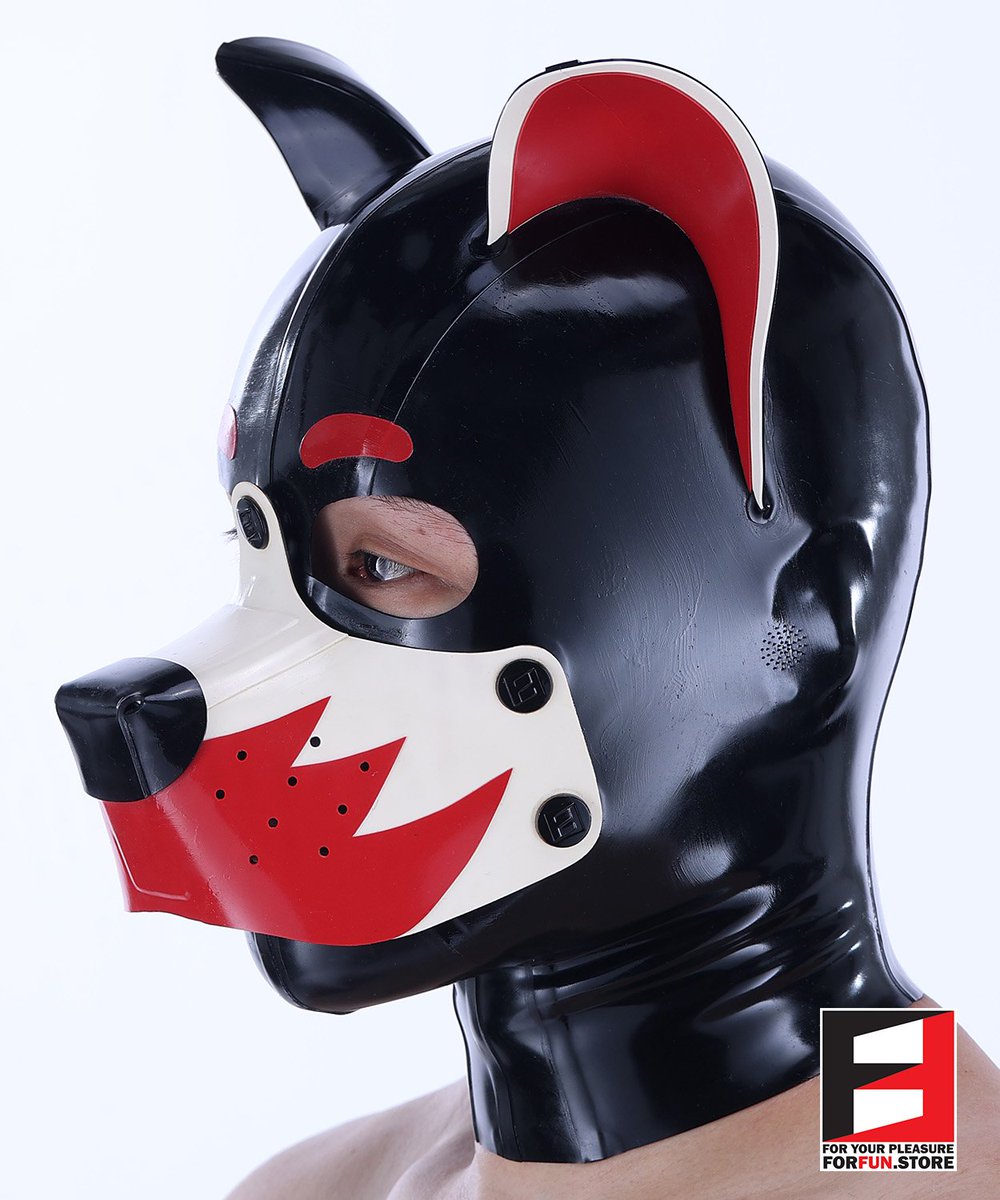 PETSUIT ペットスーツ on Twitter: "New Latex Puppy Mask 🐶 🛒 http://forfun.store/puppy-mask-latex… # ...