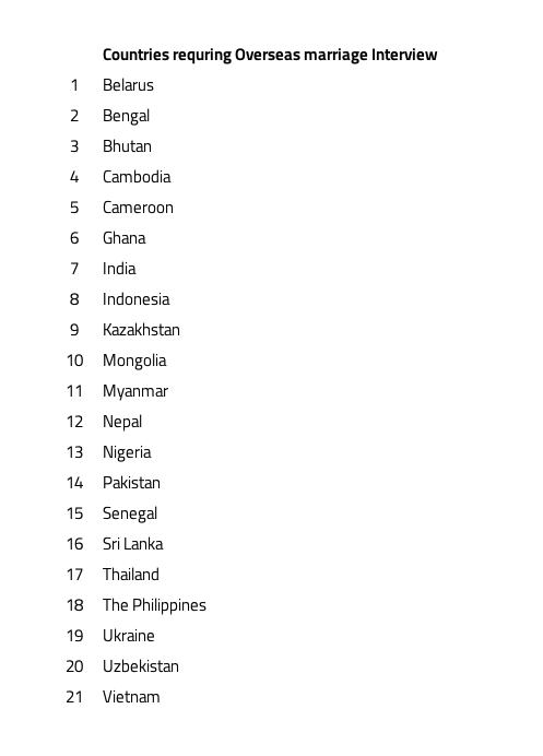 Here's Taiwan's "black list" of countries. The "unofficial ...