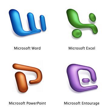 Microsoft Office 2011 Icons