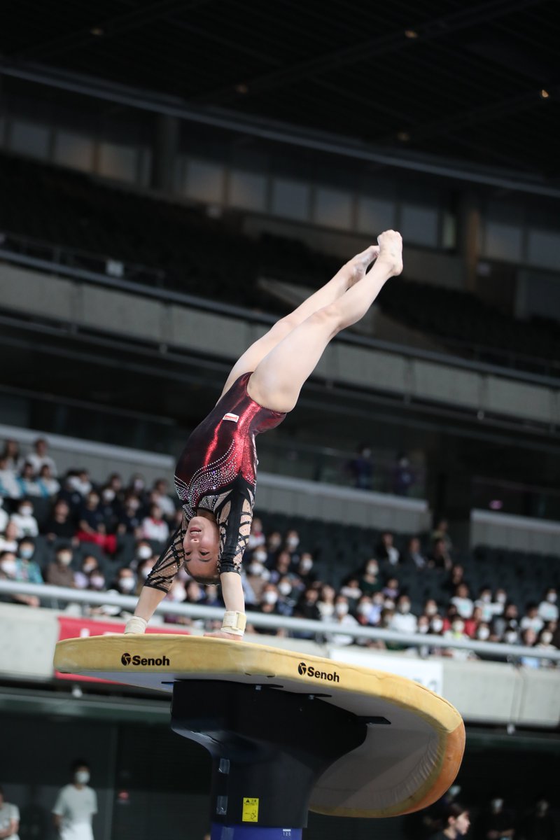 日本体操協会 - 体操ニッポン (Japan Gymnastics Association) on Twitter: "#第62回NHK杯体操 跳馬 ホップ～ロンダート～着手～空中局面📸 ...