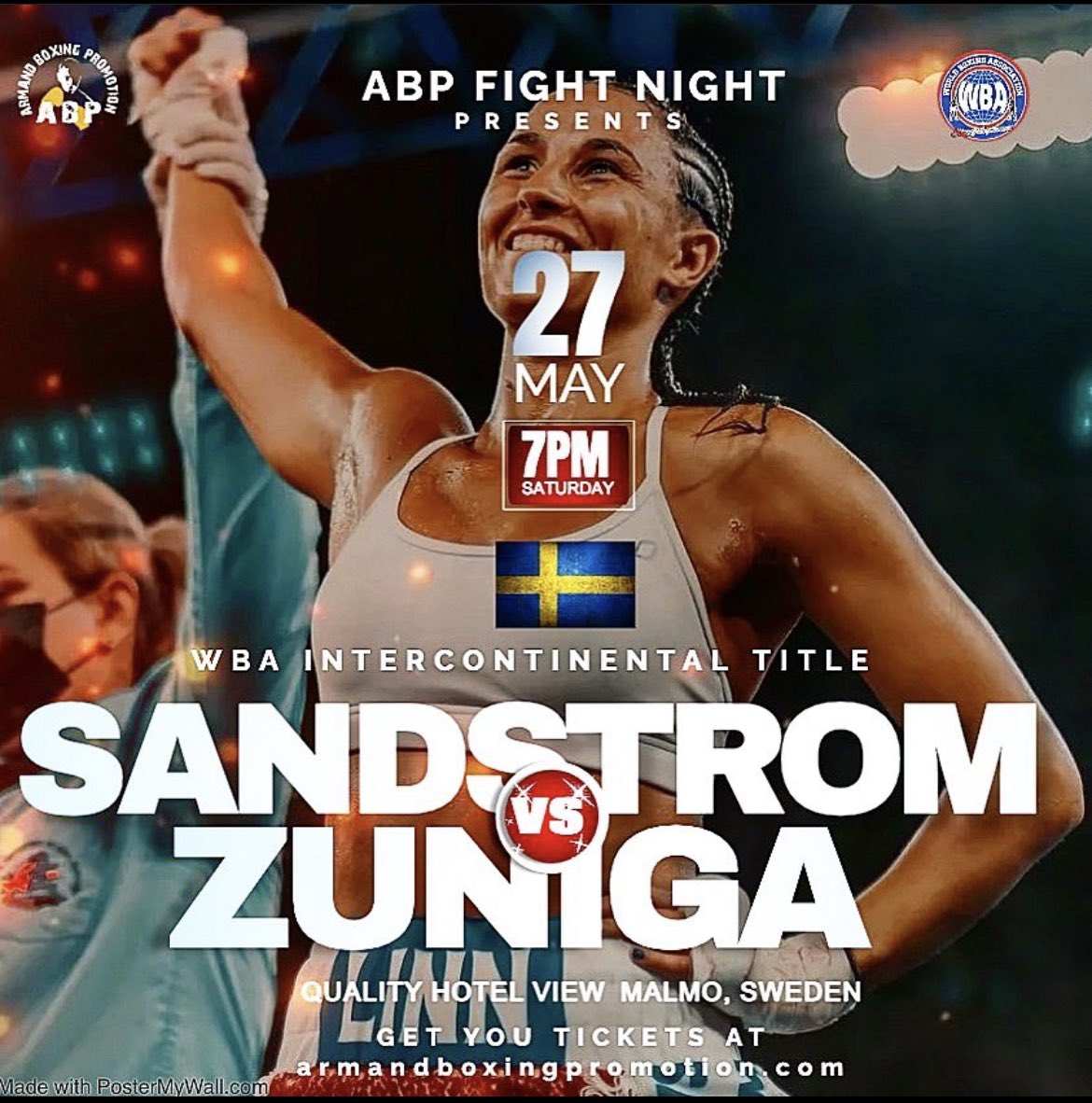 BoxingMeetsBeauty on Twitter: "#FightWeek Australia’s @sandstromboxer (7-2-1, 2KOs) defends her ...