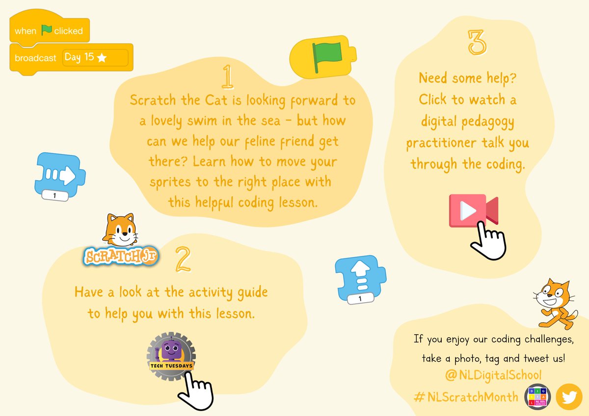 Digital Learning and Teaching NL on Twitter: "Can you use your sequencing skills to create a set ...