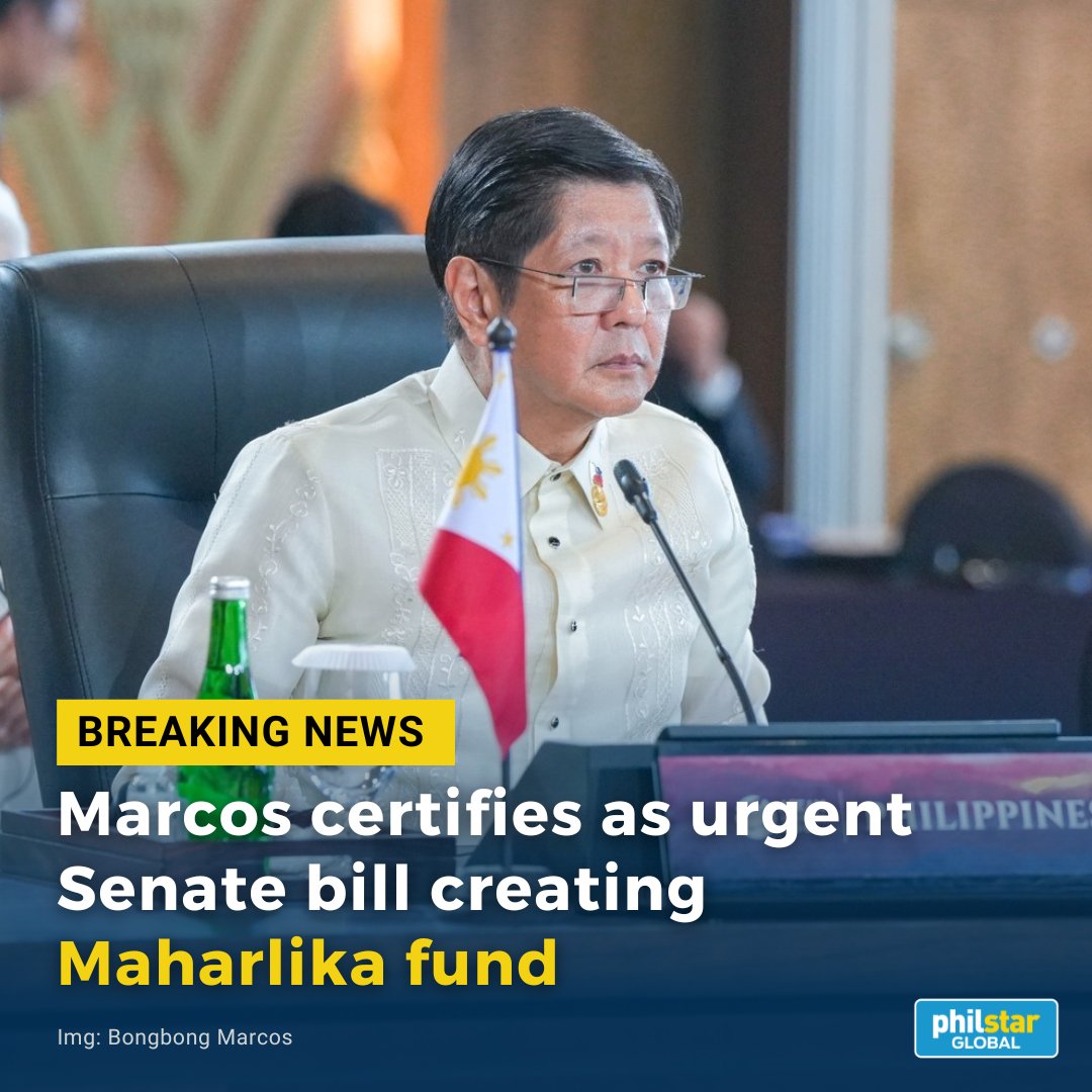 On Twitter Senates Maharlika Fund Bill Certified As