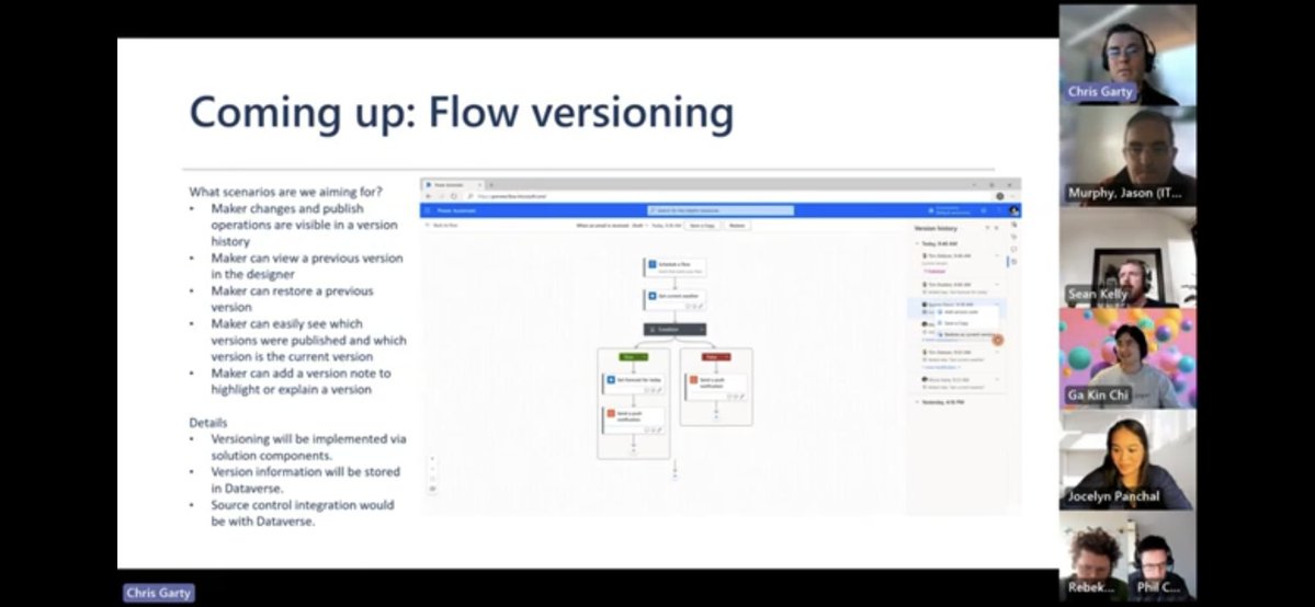 Matthew Devaney on Twitter: "New #PowerAutomate Feature 😮 FINALLY! Flow Version History ⏰ Go ...