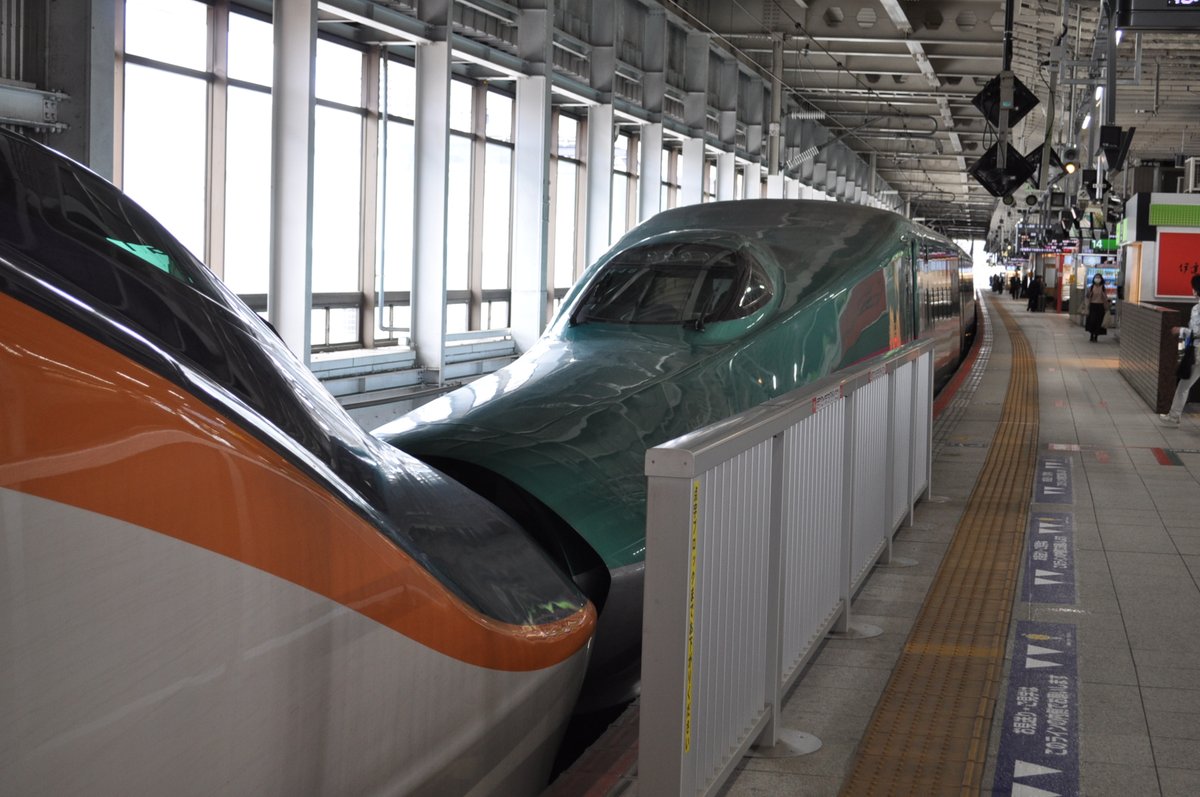 ルミナスフレア on Twitter: "2023/5/24 E5系U46編成+E8系G1編成 E5系+E8系併結試運転 仙台にて 今日もE5系U46編成と行われたE5系とE8系の併結試運転 ...
