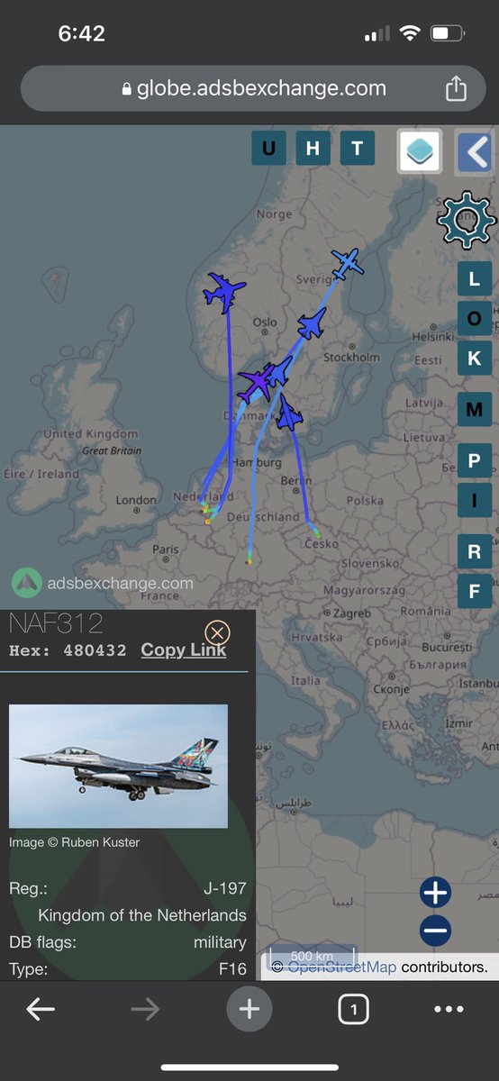 Hans Kristensen on Twitter: "US F-15E from RAF Lakenheath over Finland. Likely part of ...