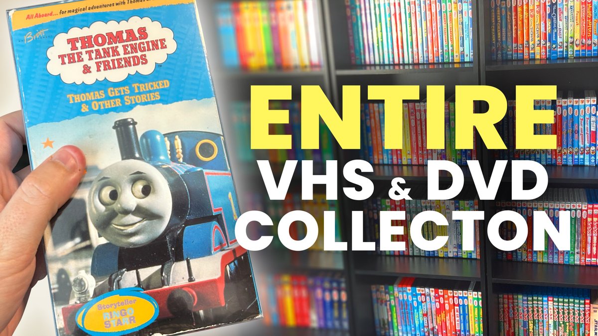 Thomas And Friends Dvd Vhs Collection