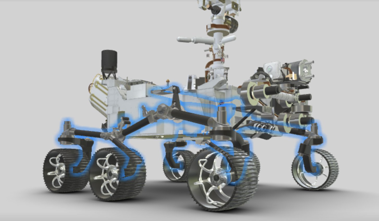 Curiosity Rover Suspension