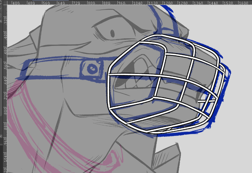 Ginger Juniper Jay 🪷 on Twitter: "almost there muzzles are hard to draw also gonna do a version ...