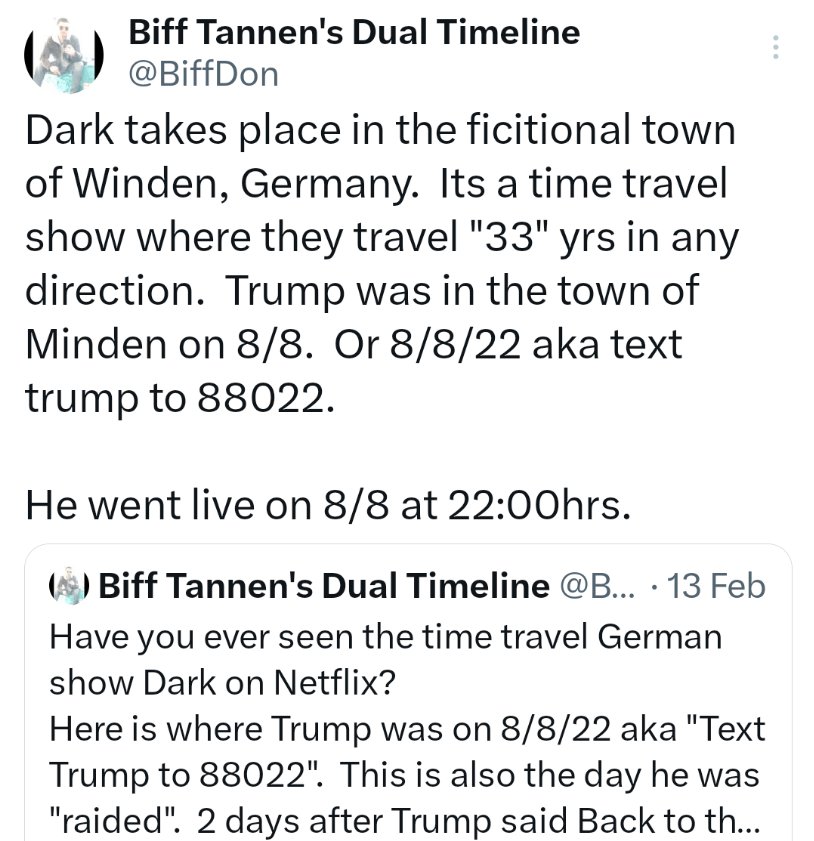 Biff Tannen Timeline