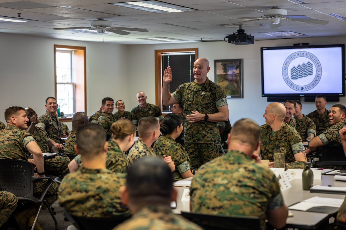 Sergeant Major Troy E. Black on Twitter: "The professional development of every Marine is a ...
