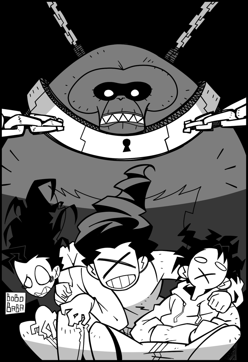 「one last commission! 」Boboの漫画