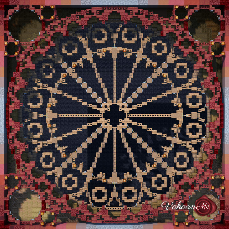 Minecraft Floor Designs Flower