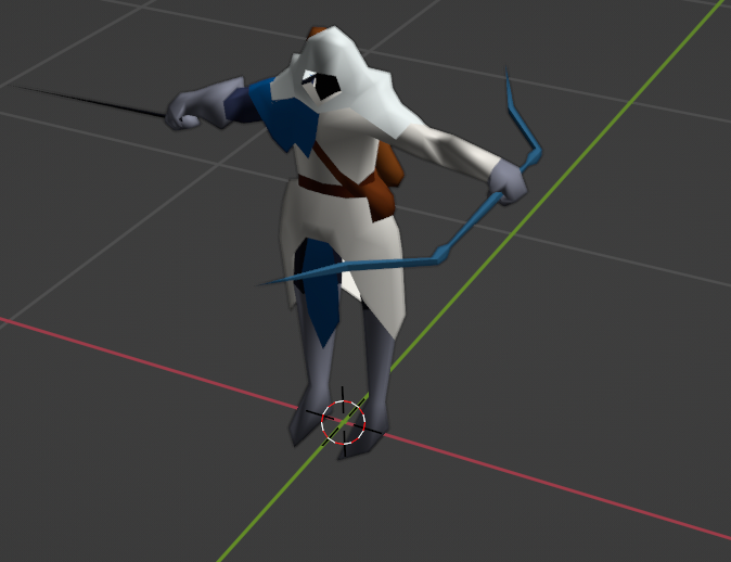 Jin Kanzaki on Twitter: "New units design... Private Archer 新しいキャラクターのデザイン、二等兵 弓騎士 #ゲーム制作 #モデリング ...