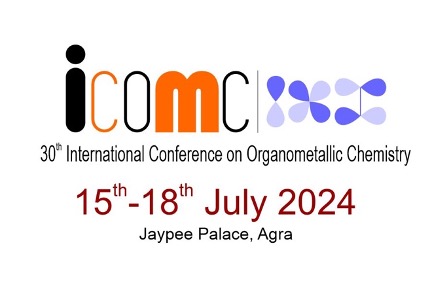 ICOMC 2024 on Twitter: "Announcing 30th ‘International Conference on Organometallic Chemistry ...