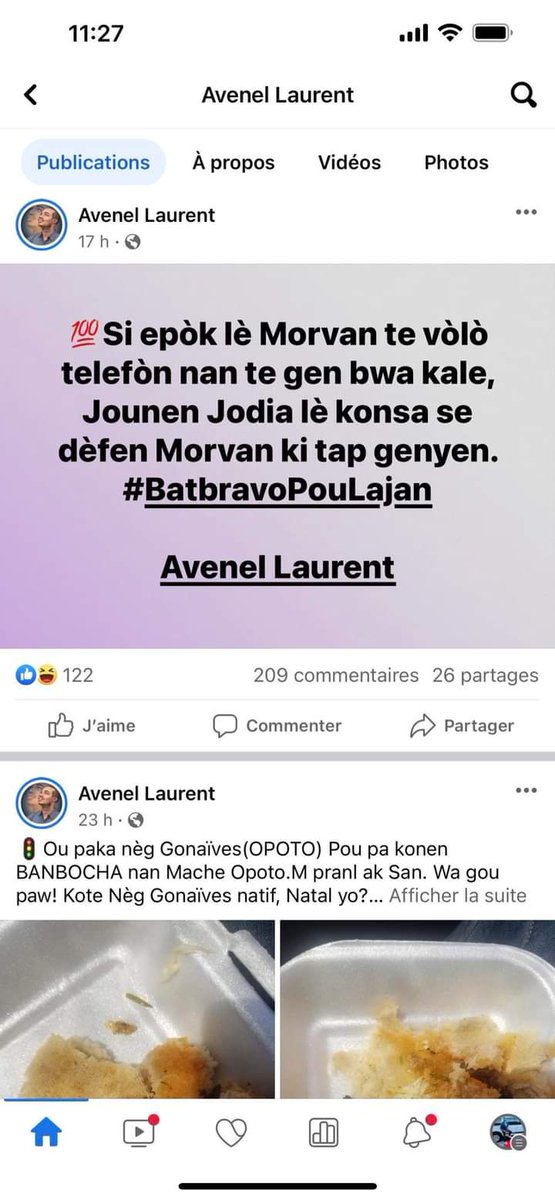 BatBravoPouLaJenes on Twitter: "Epòk lè Morvan pat kite yo fini Ak Moïse ak epòk lè Morvan wè ...