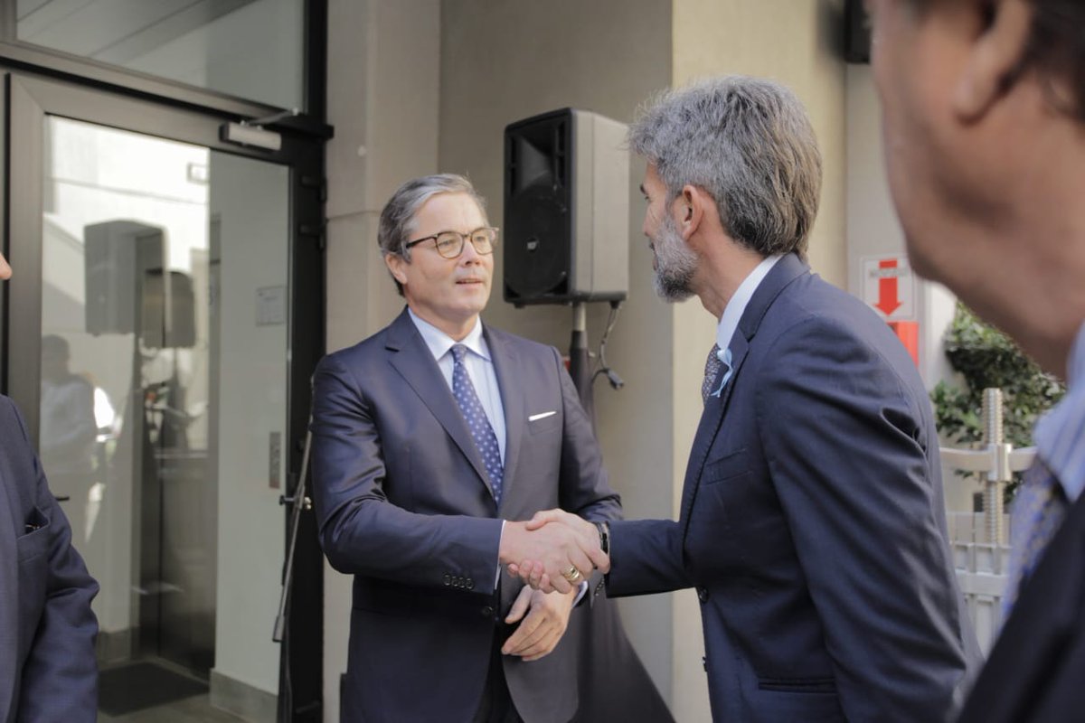 Ulpiano Suarez on Twitter: "Es un honor acompañar al embajador de Alemania, Dr. Ulrich Sante ...