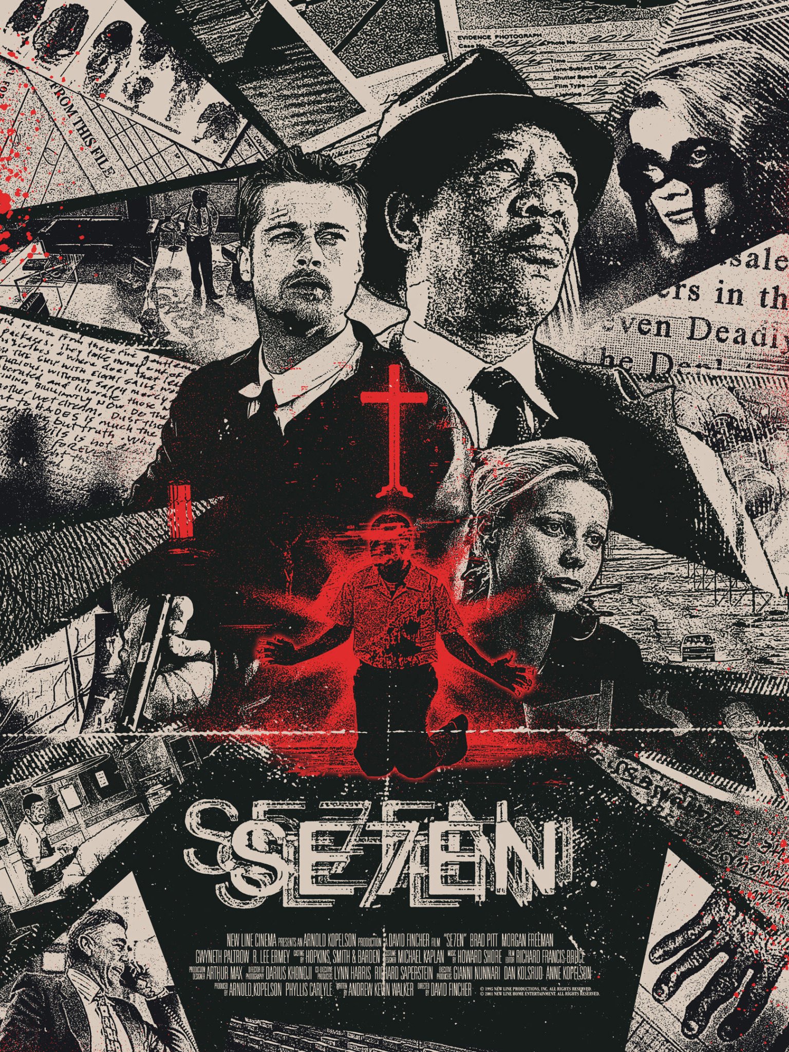 Se7en Movie Poster