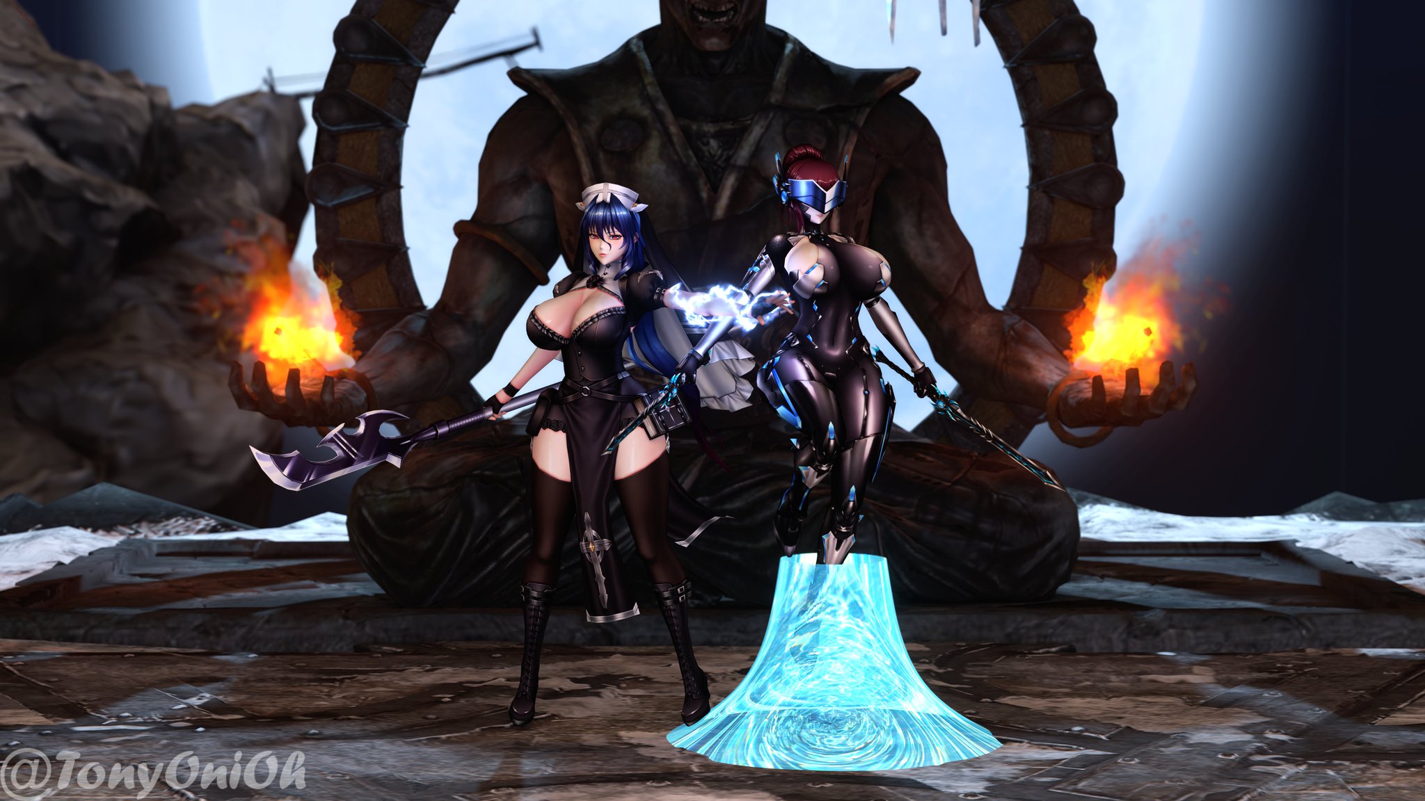 City Hunter of the North Star on Twitter: "Volt Apostle and Thunder Phantom (Outfit is called ...