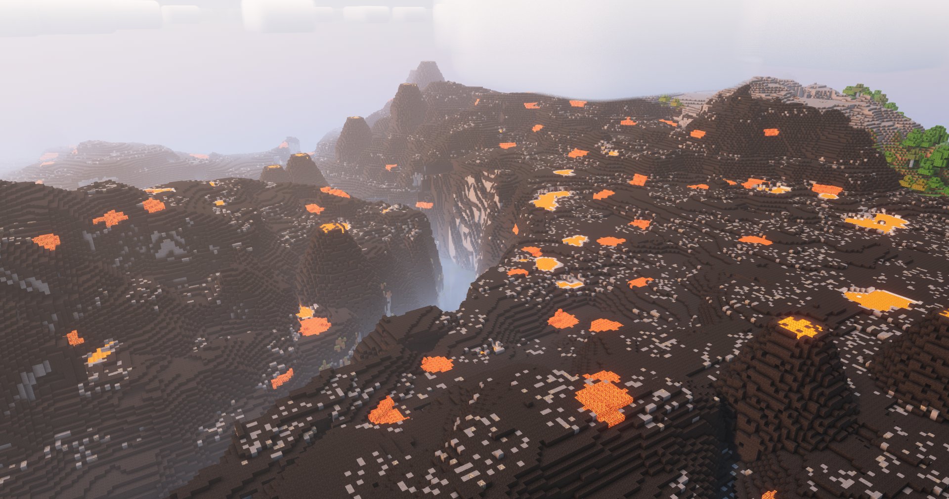 Minecraft Volcano Biome