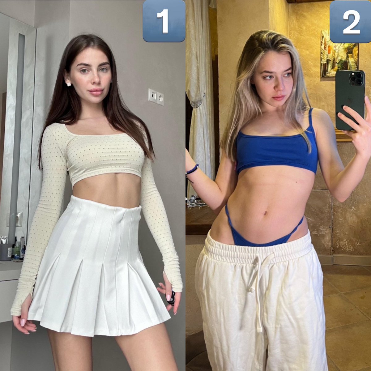 On ๏ธ Off ๐ฃ๏ธ๐ช๐ธ๐บ๐ธ On Twitter Which One Do You Want To See Naked Vote