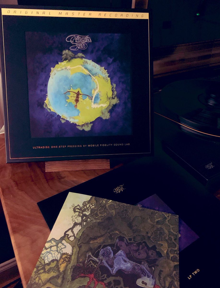 Eds Dad on Twitter: "YES FRAGILE UltraDisc One-Step pressing by Mobile Fidelity Sound Lab ...
