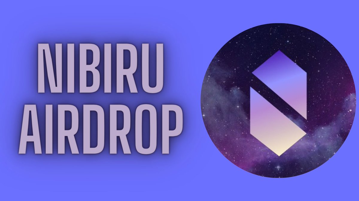 𝗰𝘆𝗰𝗹𝗼𝗽 on Twitter: "16/ @NibiruChain The $NIBI Airdrop is set to be huge, as 60 percent of the ...