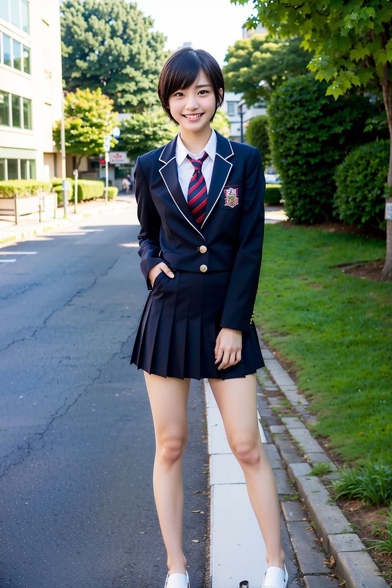 Shibuya Kaoru / AI on Twitter: "バレー部主将です！ #AIphoto #BRAV5 #stablediffusion #jk制服 #Jk"