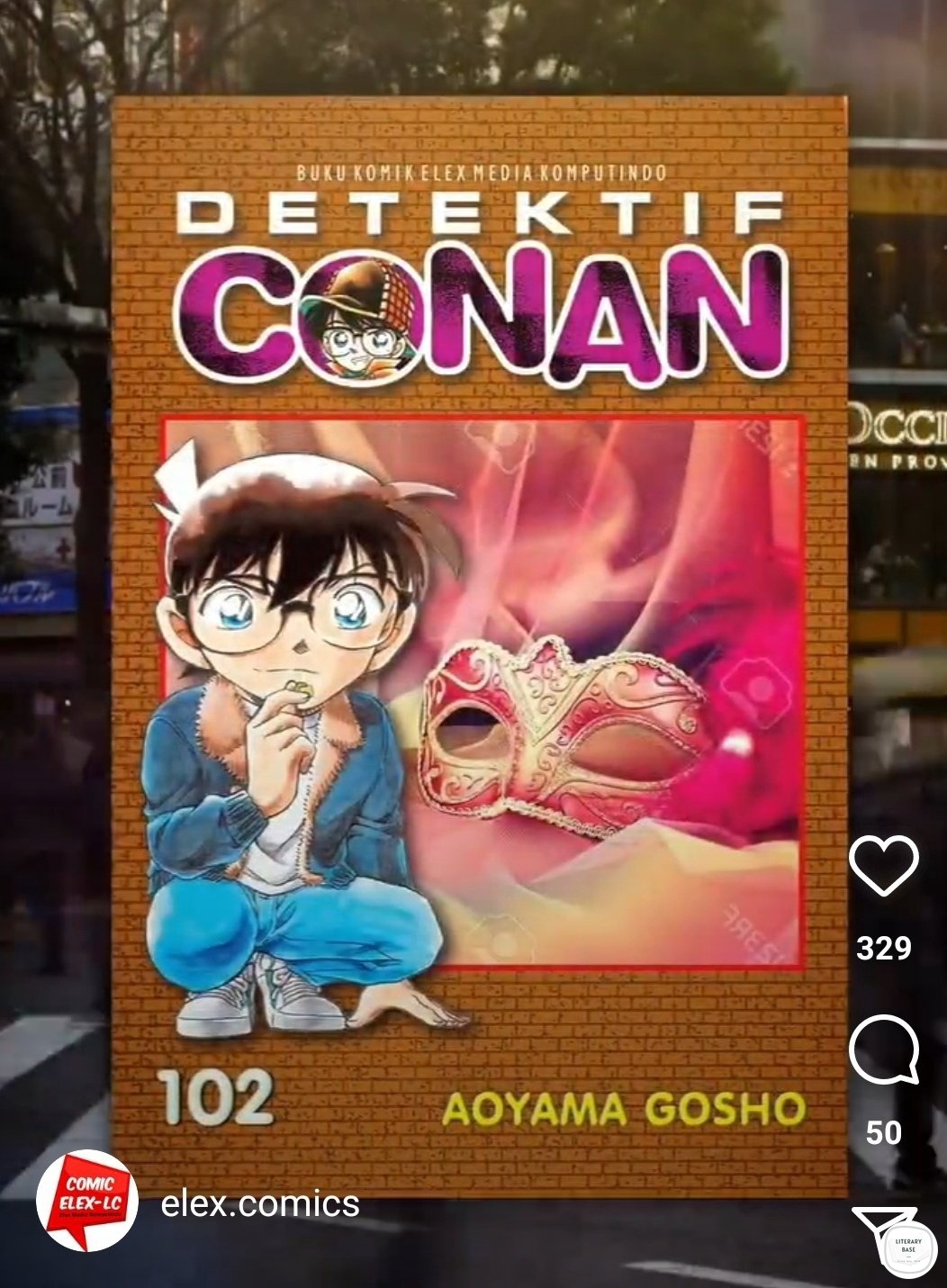Literary Base on Twitter: "/lt yang menunggu komik Detective Conan vol 102 akan rilis Bulan Juni ...