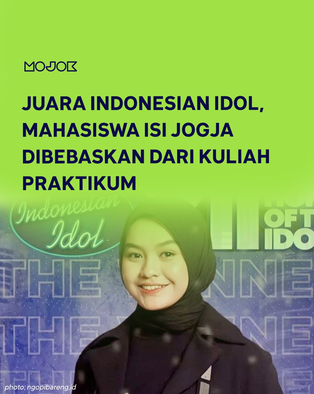 Mojok.co on Twitter: "Keikutsertaan Salma Salsabil di Indonesian Idol dimaknai kampusnya sebagai ...