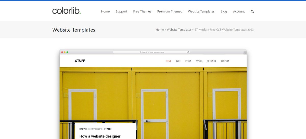 HTML CSS template websites👨‍💻 Open This 👇 - Thread from Ajay Sharma ...