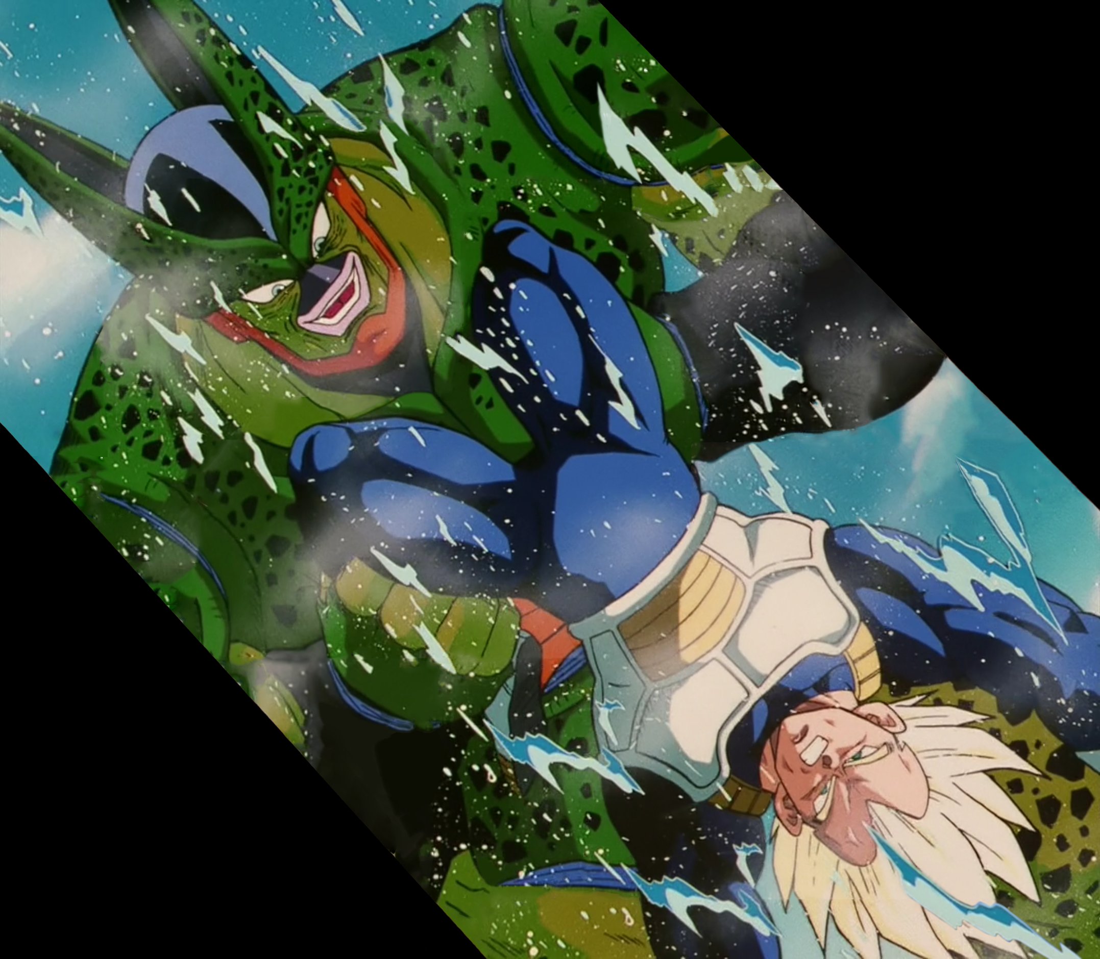 Dragon Ball Z Broly Vs Cell