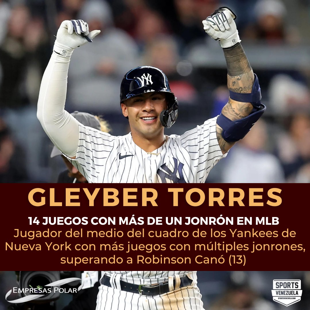 Obanai 🍀 on Twitter: "RT @SportsVZLA2: Gleyber Torres🇻🇪 conectó un par de cuadrangulares en la ...