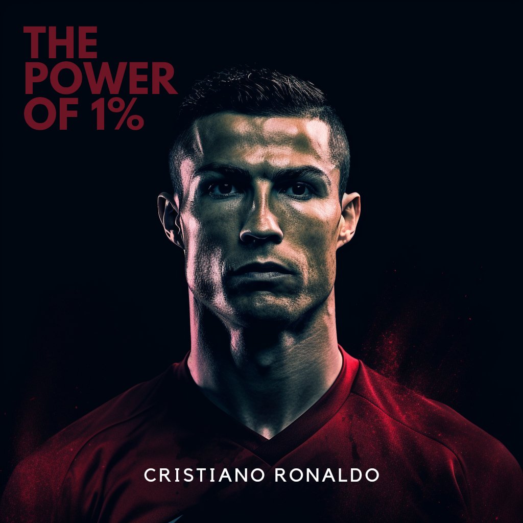 How the 1% Mindset Propelled Cristiano Ronaldo to Greatness. The 365% ...