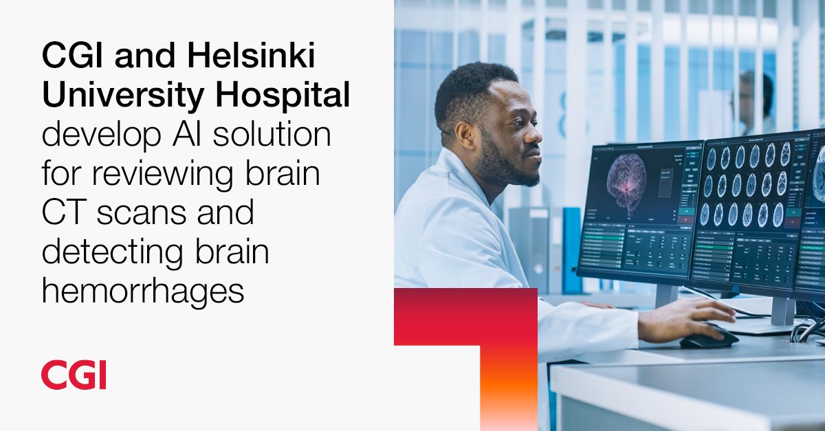 CGI Global on Twitter: "CGI has partnered with Helsinki University Hospital and Planmeca to ...