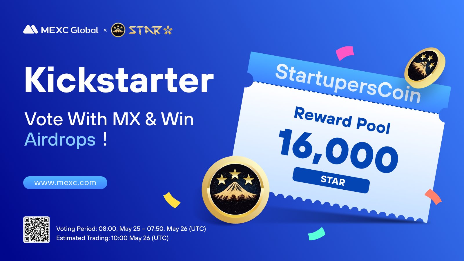 MEXC on Twitter: "The @SmeStartupers Kickstarter is coming to @MEXC_Global! 🗳️Vote with $MX to ...