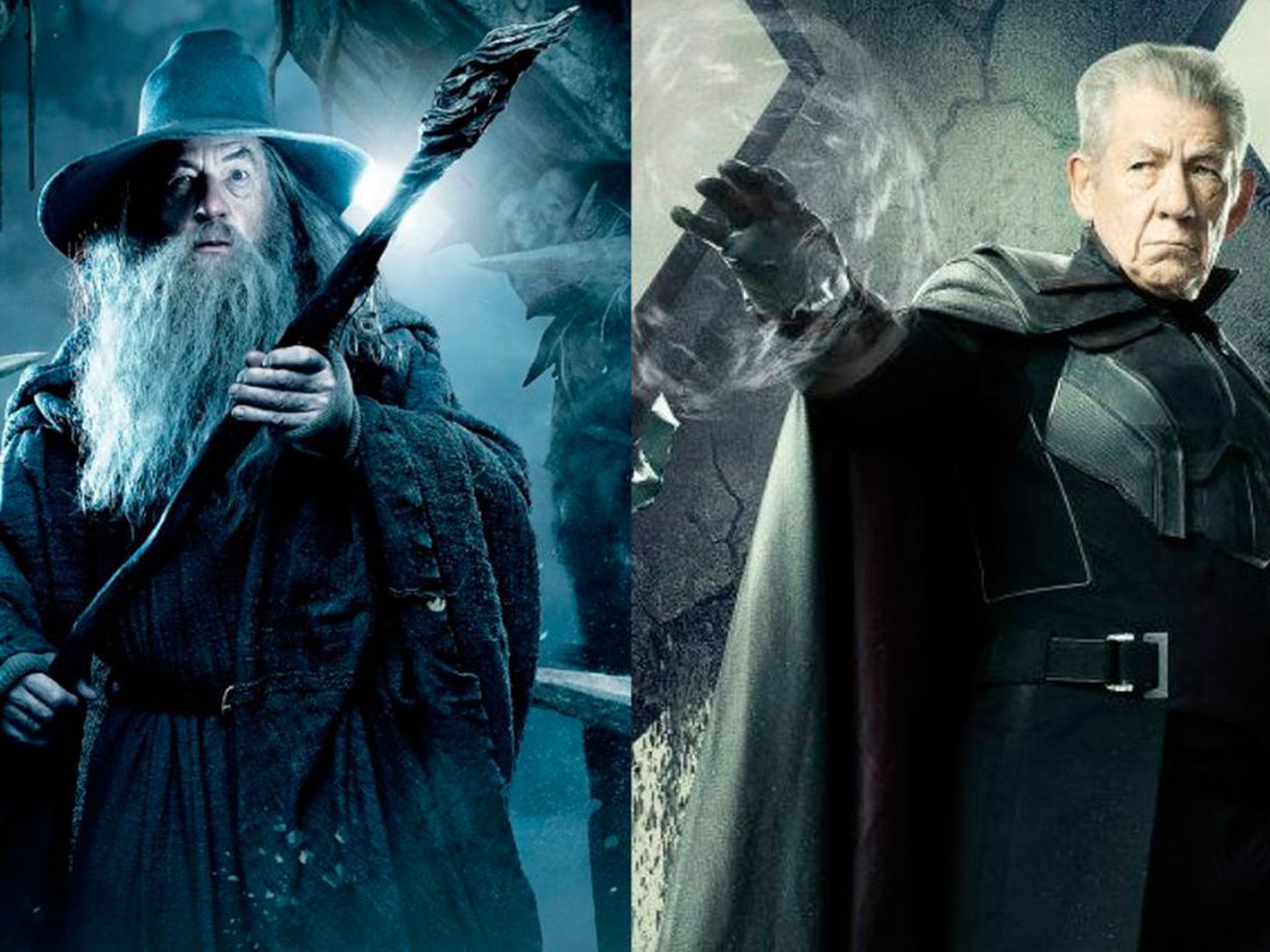 Ian Mckellen Magneto Gandalf