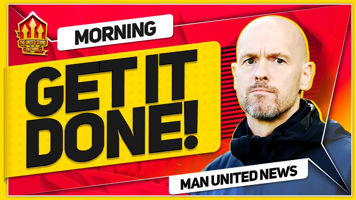 The United Stand on Twitter: "Ten Hag tells DOF to get moving! We're ...